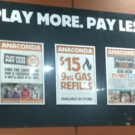 9kg Gas Refills 15 At Anaconda Mile End Sa Ozbargain