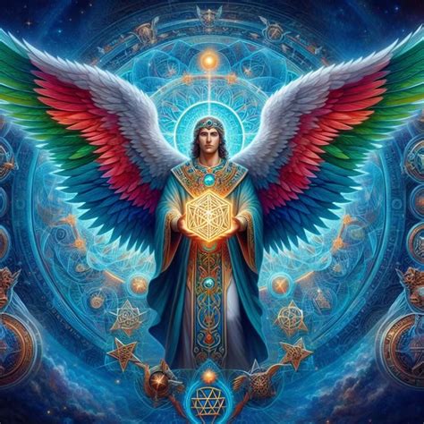 Arcángel Metatrón Bản Vẽ Angels Among Us Tâm Linh