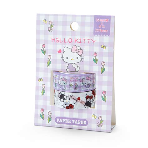 Masking Tape Set Hello Kitty Sanrio Meccha Japan