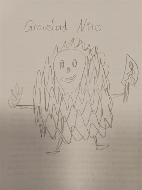 My Gravelord Nito Fanart Feedback Is Appreciated R Darksouls