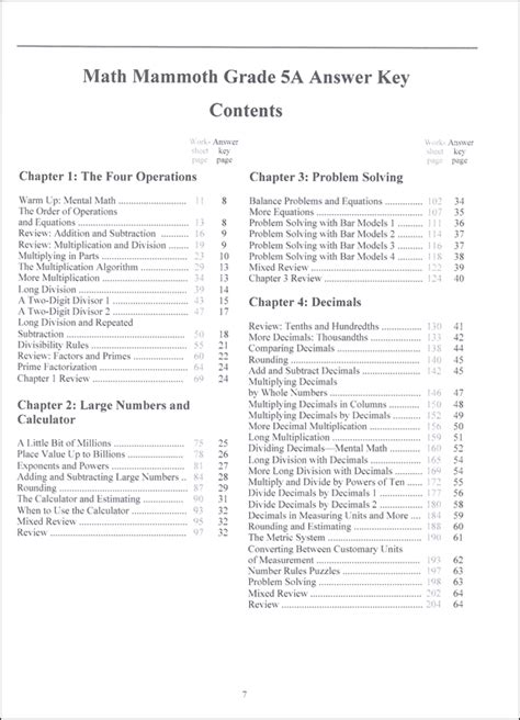 Math Mammoth Grade 5 End Year Test At George Bousquet Blog