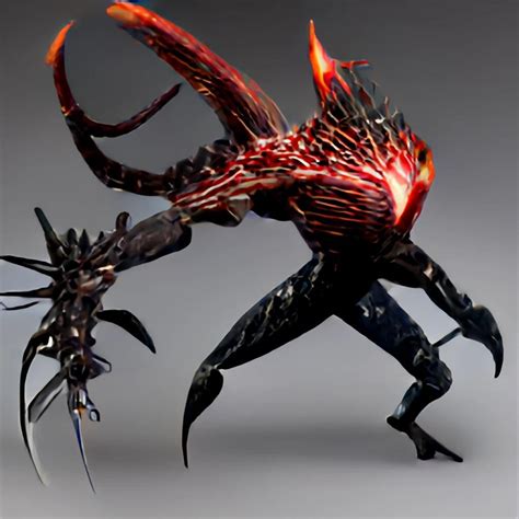 Enemies And Creatures Created By Craiyon Based On Prototypei Chose The