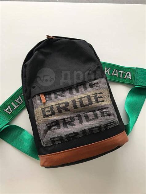 Купить Рюкзак Bride. Зеленые ремни Takata в Москве по цене: 2 700 ...