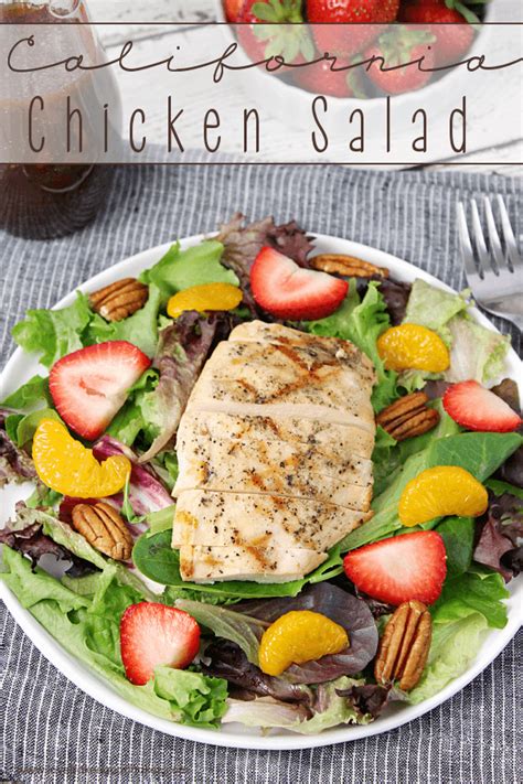 California Chicken Salad Love Bakes Good Cakes
