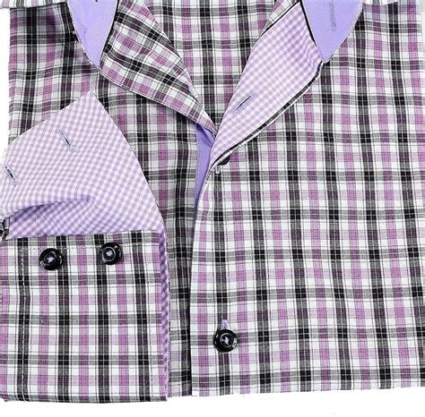 Mens Pink Plaid Dress Shirts Thomas Pink Mens Plaid Dress Shirt