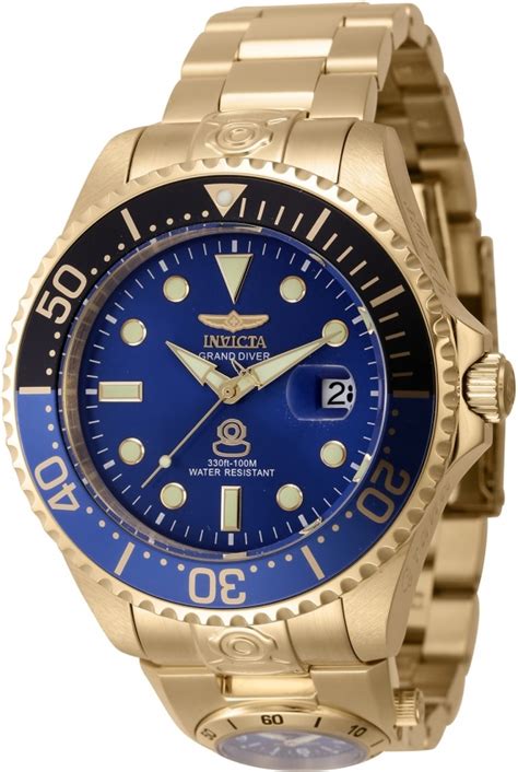 Invicta Pro Diver Automatic Blue Dial Batman Bezel Mens Watch 45819 Invicta