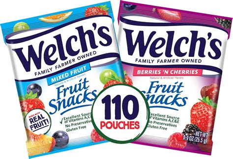 Welchs Fruit Snacks Mixed Fruit Bulk Pack Individual