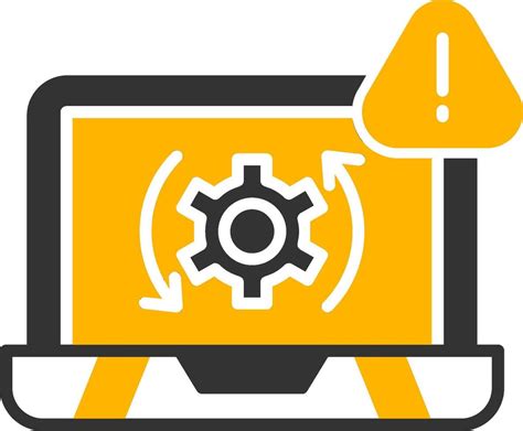 Operating System Crash Glyph Two Color 67637171 Vector Art At Vecteezy