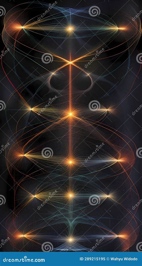 Quantum Entanglement Of Photons Concept Art Illustrations Ai Generated Stock Illustration