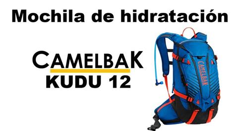 Mochila De Hidatación Camelbak Kudu 12 Pedales Y Zapatillas