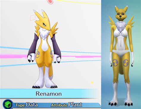 Digimod By Leljas Play As Renamon And Or Garurumon From Digimon