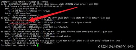 centos设置固定ip centos固定ip配置 csdn博客