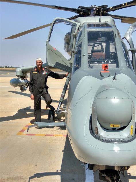 Meet Lt Gen Kanwal Kumar Dg Of Aac Who Flew The Lch At Aero India 2017