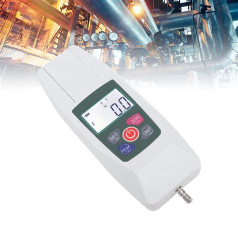 Buybybuy 500n Digital Force Meter Push Pull Dynamometer With Reminder And Backlit Lcd N Lb Kg Oz