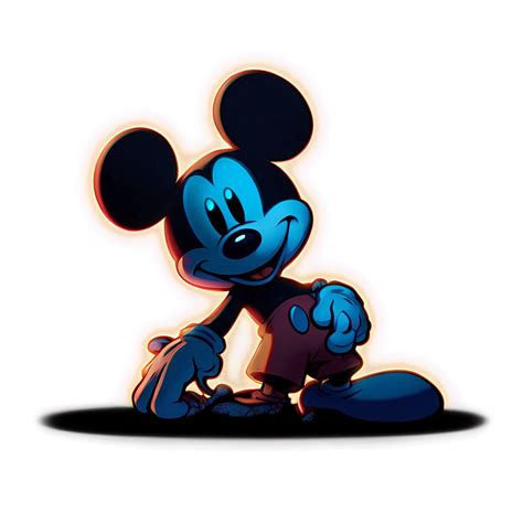 Download Iconic Mickey Mouse Silhouette Png 82