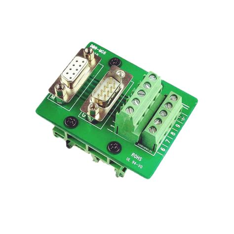 Avanexpress Db9 Breakout Connector Rs232 Serial 9 Pin Connector Db9 Terminal Male And Female