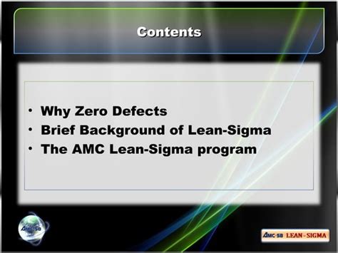 Zero Defects Through Lean Six Sigma Pps Business Business And Finance