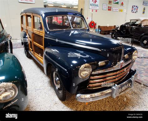 The 1956 Ford 79b Stationswagen Is A Station Wagon Model Known For Its