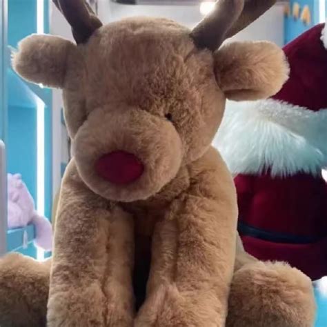 Jellycat圣诞驯鹿花生圣诞树玩偶毛绒