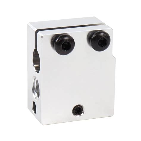 E3d V6 Volcano Aluminum Heater Block For Sensor Cartridges Flux