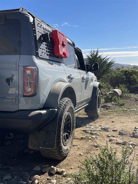 Rally Armor Mud Flaps Are Finally Available Bronco6g 2021 Ford