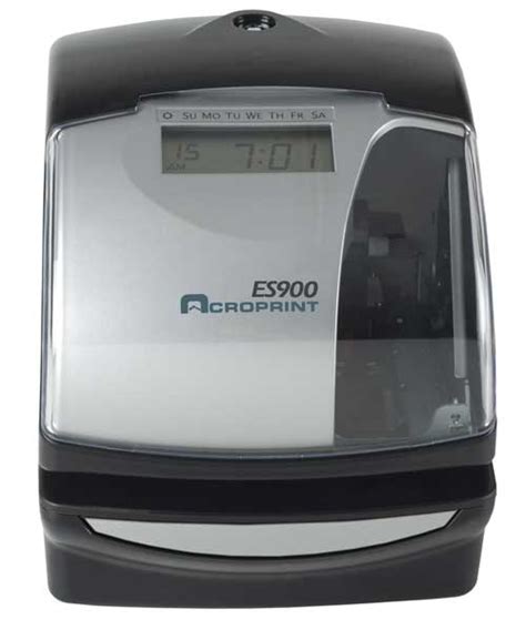 Es900 Advanced 3 In 1 Time Recorder Time Clock Market