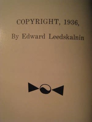 A Book In Every Home 1936 Edward Leedskalnin Coral Castle Very