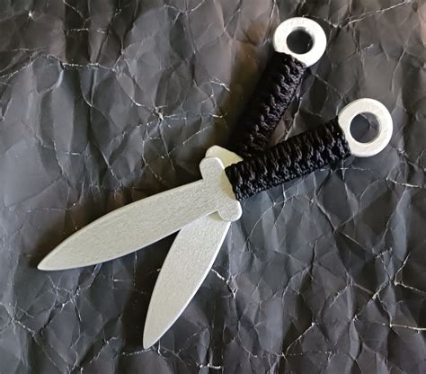 Kalaj Kutter Double Daggers Training Aluminum Kung Fu Practice Knives Replica Pair Manually