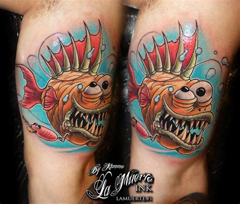 Piranha Art Tattoos