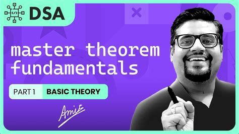Master Theorem With Proof Part 1 Youtube