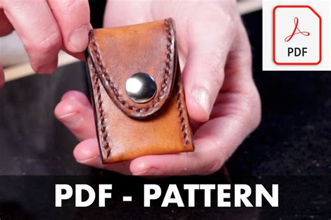 Magnetic Key Pouch Pattern Mr Lentz Leather Goods