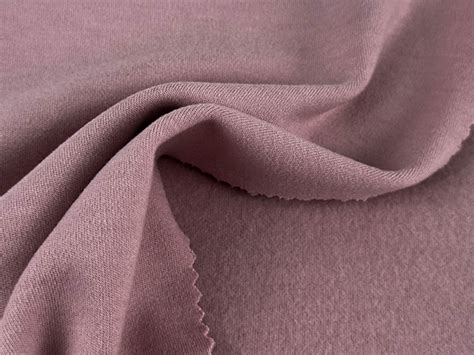 300gsm 46viscose 46acrylic 8spandex Elastane Interlock Brushed Knit