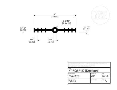 Waterstop Cad And Bim Details