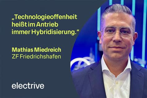 Die Reise Geht Zur Diversität Der Antriebe Mathias Miedreich Neuer