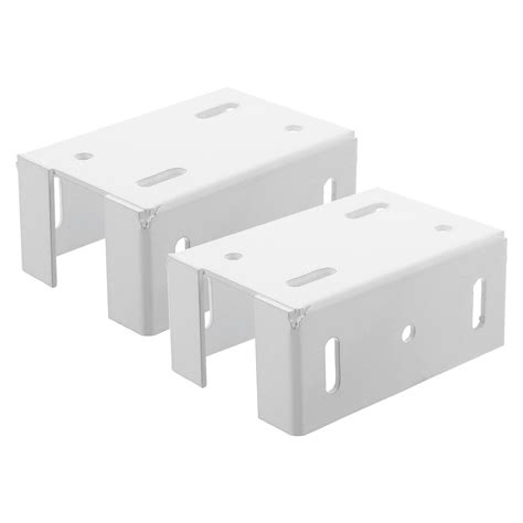 2pcs Wood Rail Brackets Heavy Duty Fence Brackets Deck Railing Bracket For Wood Rail Bracket