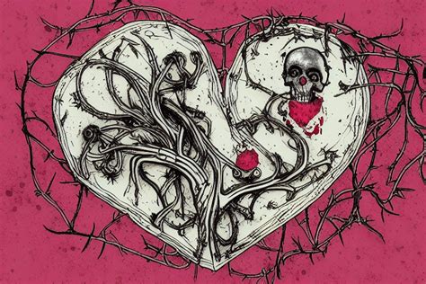 Anatomically Correct Broken Heart Tattoo