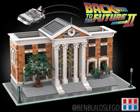 6 Inspiring Back To The Future Clock Tower Lego Mocs Ideas Tips And