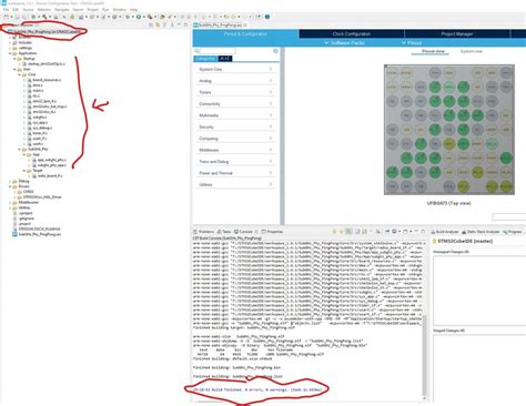 issue with stm32cubeide import stm32cube example