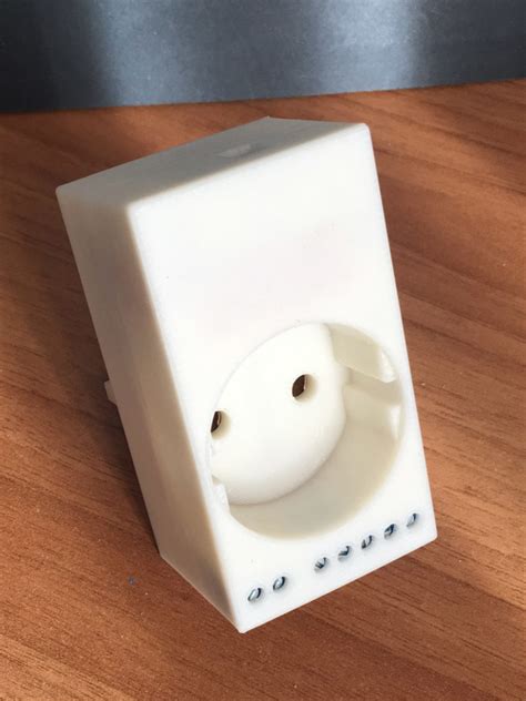 Schuko Eu 230v Controlled Timed Output Relay Pass Thru Pinshape