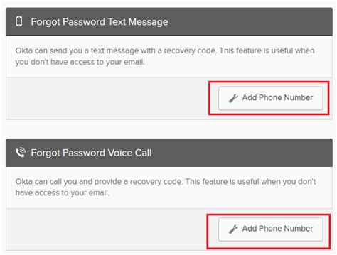 Okta Support User Does Not Receive Self Service Password Reset Sms Or
