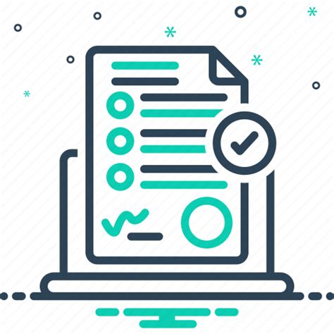 Permission Permit Assent Privilege Approval Confirm Document Icon