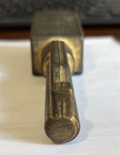 Brass Railroad Train Engine Locomotive Reverser Key Handle Lever