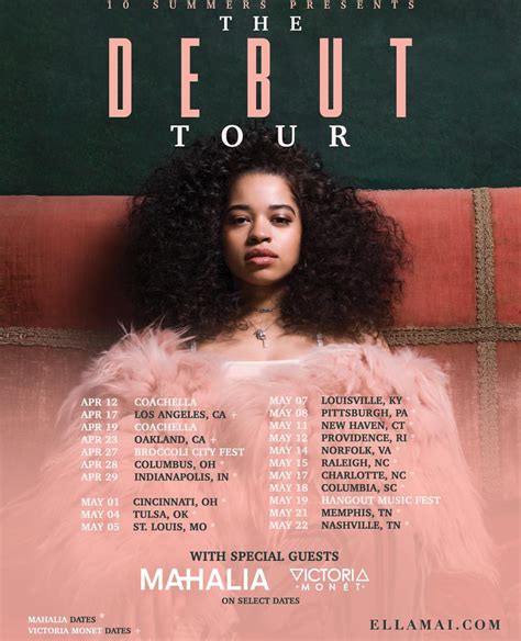 Concert Watch Ella Mai Catch The Second Leg Of The Debut Tour This