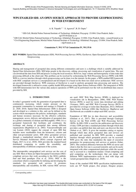 pdf wps enabled sdi an open source approach to provide geoprocessing