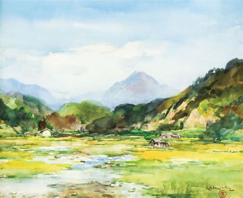 石川欽一郎 風景｜2018春拍 帝圖拍賣 領銜全台書畫文物類第一拍賣品牌