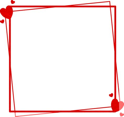 Red Frames Pngs For Free Download