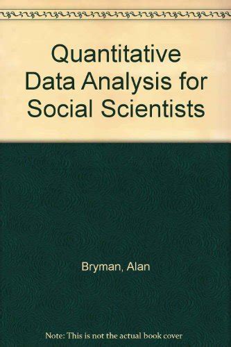 Buy Quantitative Data Analysis For Social Scientists Book Online At Low