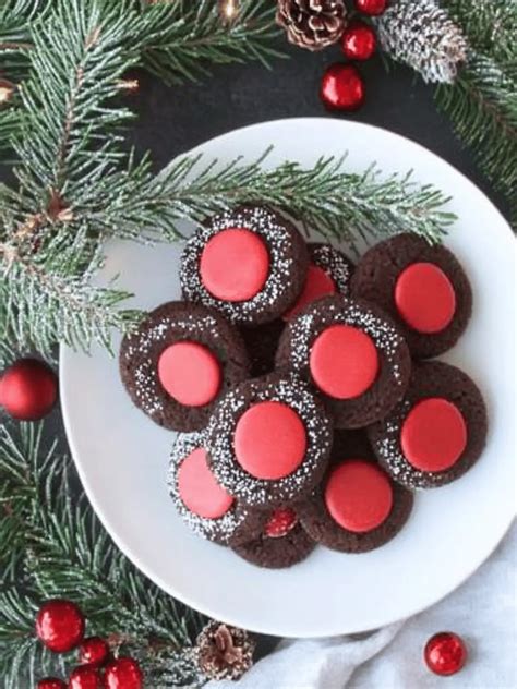 Ultimate Chocolate Holly Berry Cookies For Delicious Treats