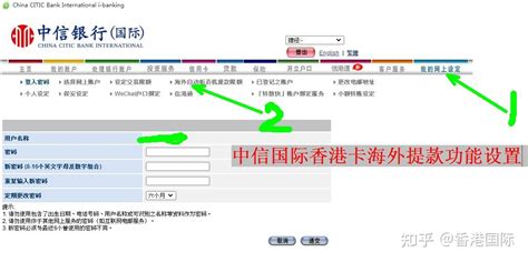 中信国际香港卡办理后无法提款解决方法 知乎