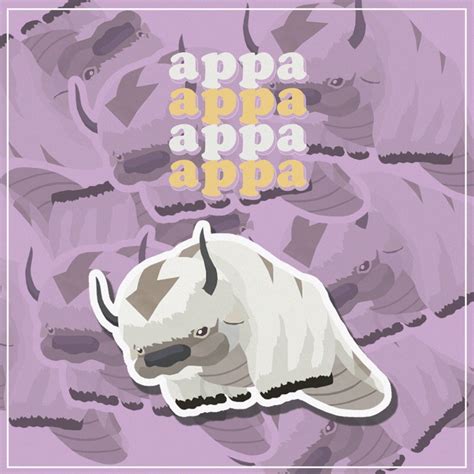 Appa From Atla Sticker By Hydroxideart Shopee Malaysia